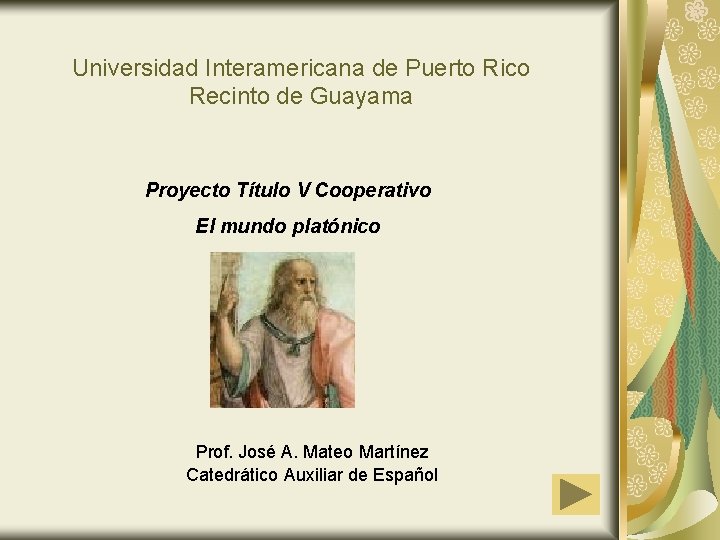 Universidad Interamericana de Puerto Rico Recinto de Guayama