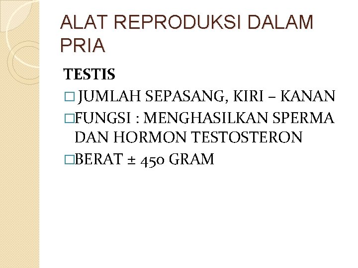 ANFIS SISTEM REPRODUKSI R BAYU KUSUMAH N Introduction