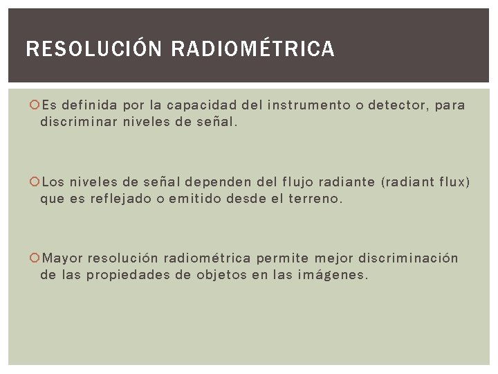 INTRODUCCIN A LA PERCEPCIN REMOTA 2 6 Fundamentos