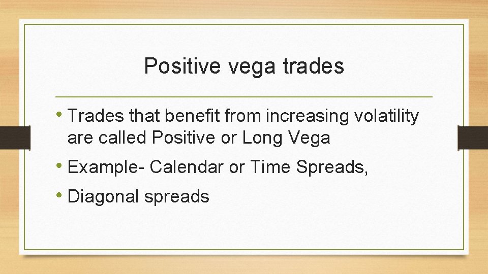 Calendar Spreads For Monthly Income By Mark Mosley
