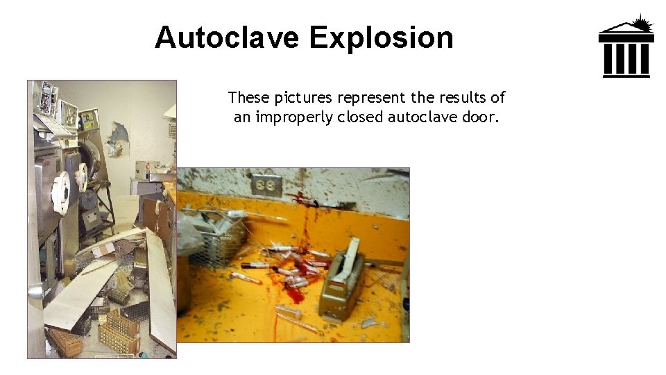 UNCPembroke Autoclave Safety Introduction North Carolina medical waste