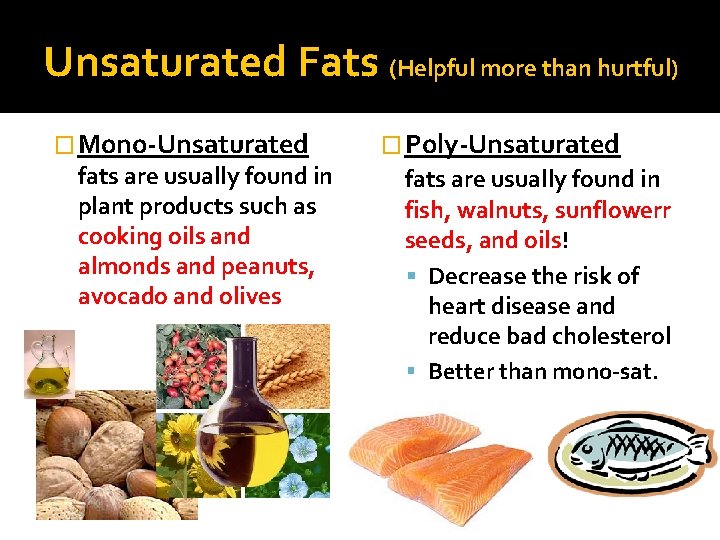Nutrients Objectives Name the six classes of nutrients