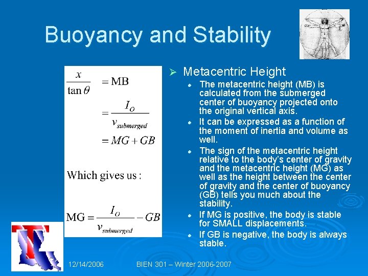 Fluid Mechanics and Energy Transport BIEN 301 Lecture