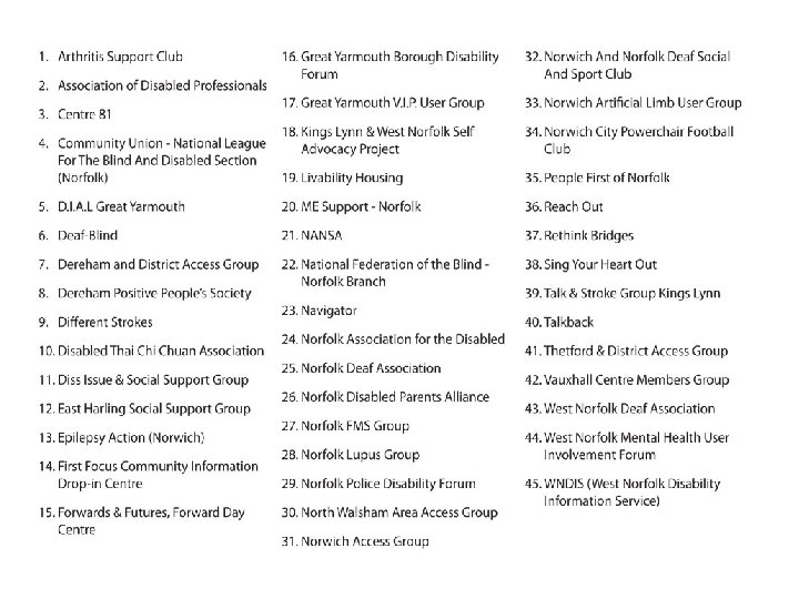 Commissioning for ULOs Eastern Region Development Programme Study