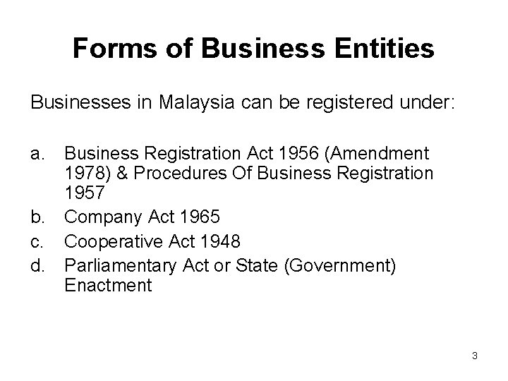 ENTETR 300 FUNDAMENTALS OF ENTREPRENEURSHIP BUSINESS ENTITIES FORMATION