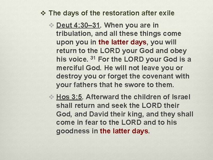 The Bible Jesus Used A GospelCentered Glance at