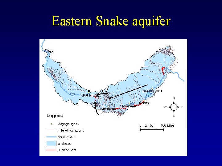 SurfaceGroundwater interactions on the Eastern Snake River ID