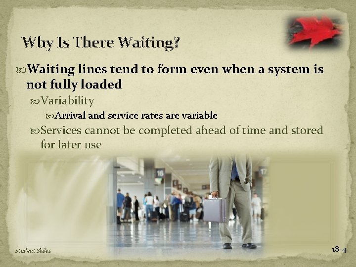 Chapter 18 Management of Waiting Lines Mc GrawHillIrwin