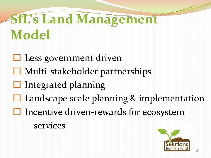 Climate Smart Agriculture A New Vision Model for