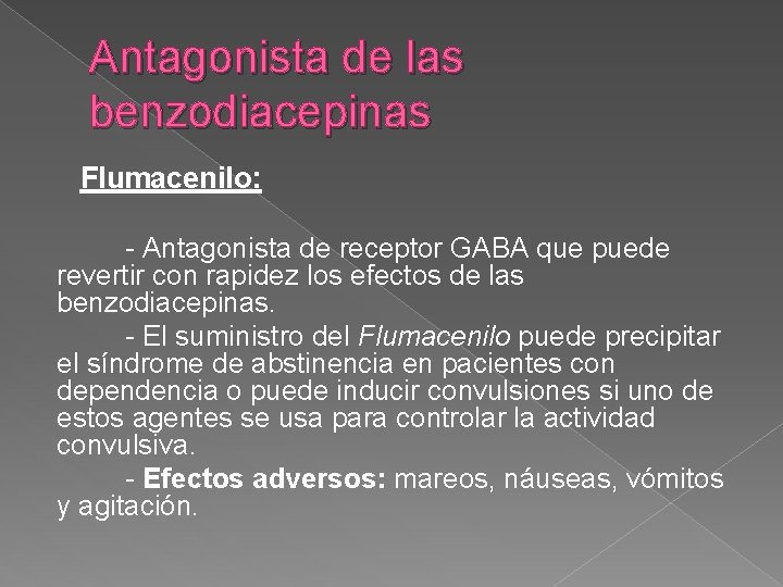 FRMACOS ANSIOLTICOS E HIPNTICOS BENZODIACEPINAS Ansiolticos 1 2