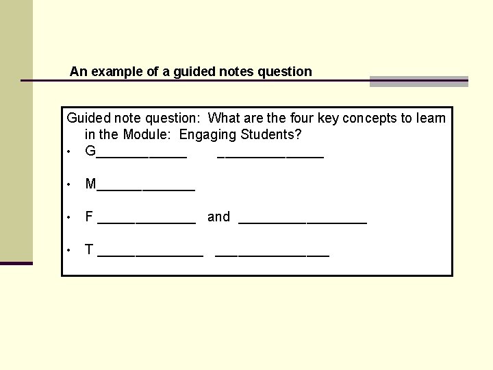 Module 2 Engaging Students Graphic Organizer for CTE