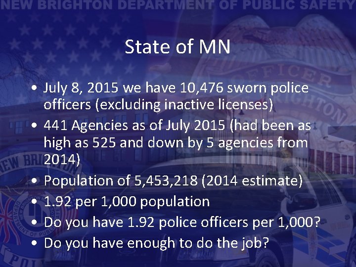 Volunteerism in Public Safety Organizations Bob Jacobson New