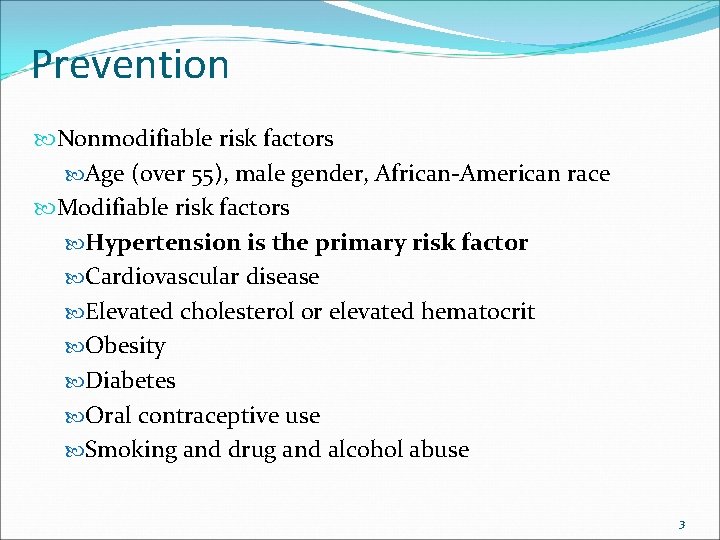 Chapter 62 Management of Patients with Cerebrovascular Disorders