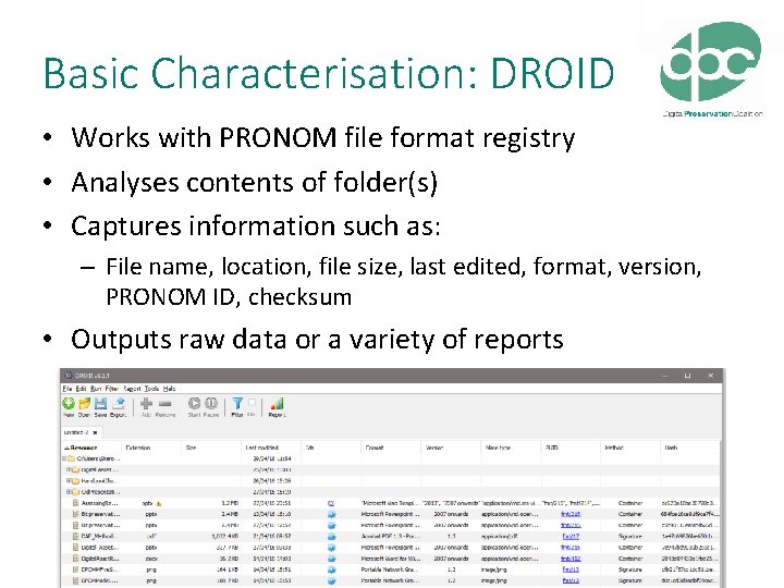 Practical Preservation Workshop sara thomsondpconline org sdaythomson www
