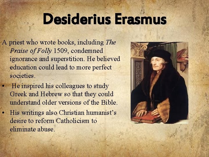 The Renaissance The Beginning The term Renaissance means