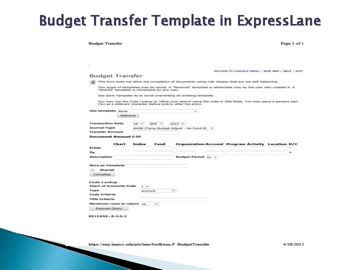 Budget 101 Back to the Basics Brought to