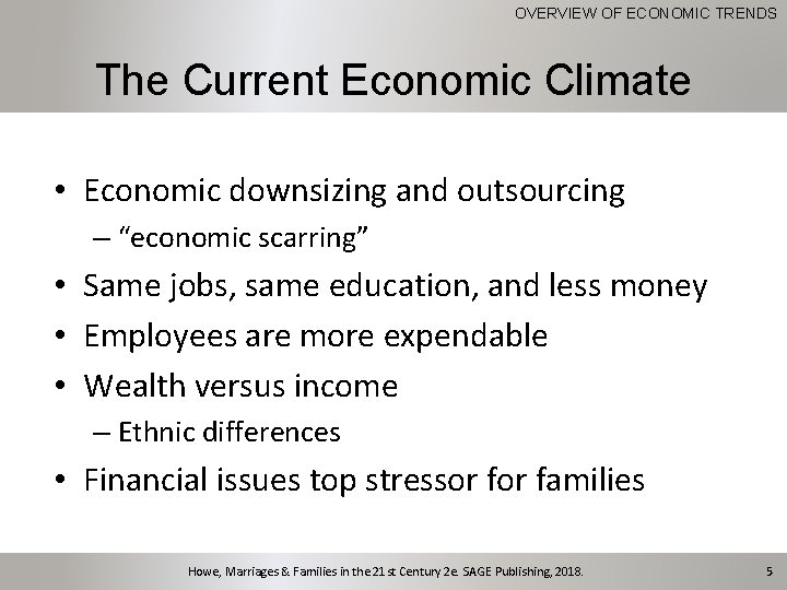 Chapter 10 The Economy of Working Families Balancing