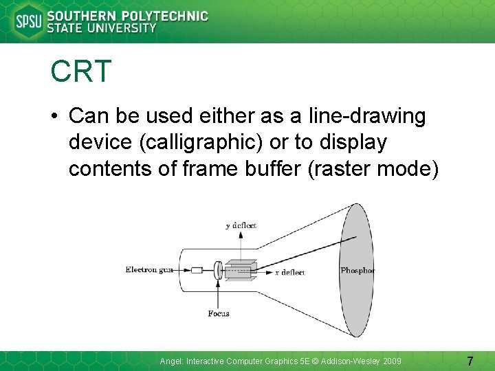 Intro to Computer Graphics and Image Formation Angel