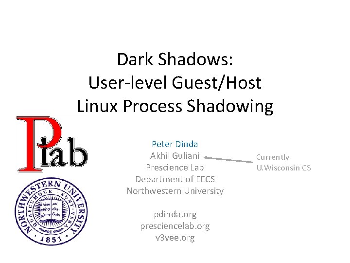 Dark Shadows Userlevel GuestHost Linux Process Shadowing Peter