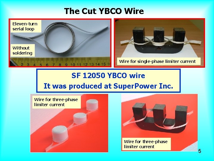 Devices with Principle of FluxConstancy and Special Machining