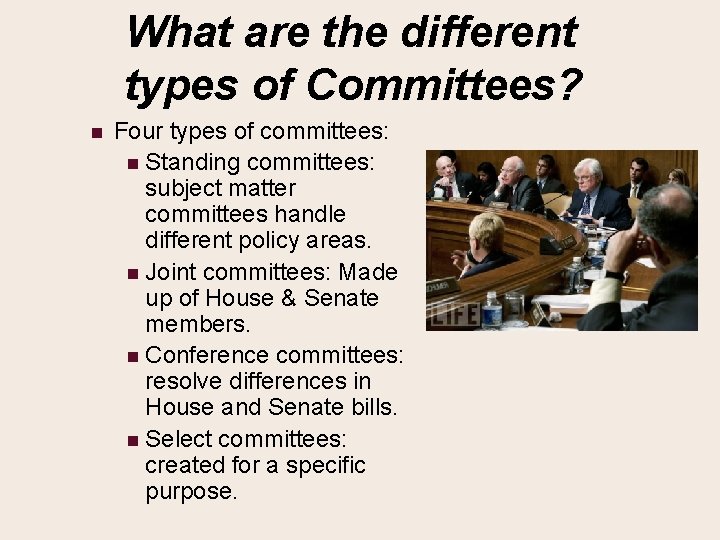 Congress The Incumbency Advantage n n Advertising n