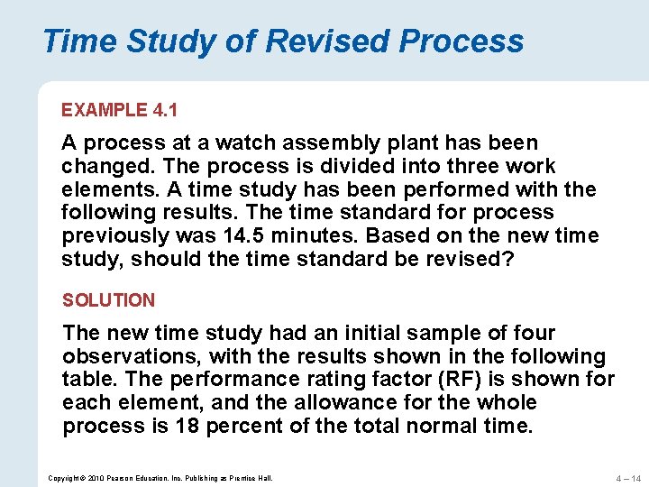 Process Analysis Power Point Slides by Jeff Heyl