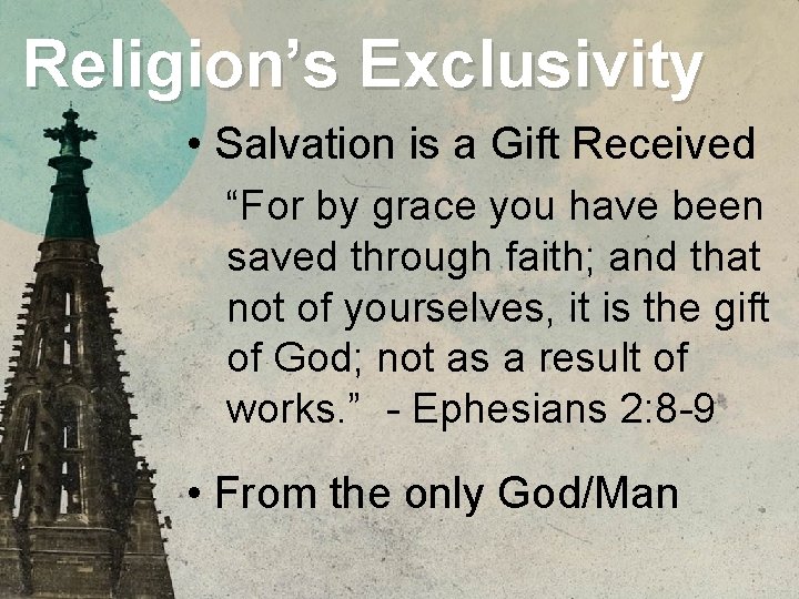Tolerance or Intolerance 4 1 12 Religions Exclusivity