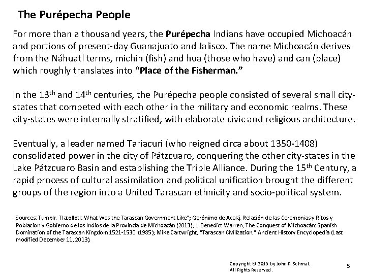 The History of Indigenous Guanajuato October 2019 by