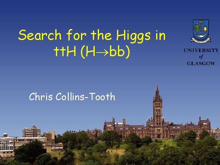Search for the Higgs in tt H H