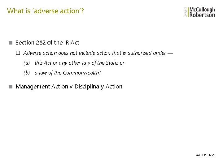 Industrial Relations Act 2016 Key things to know