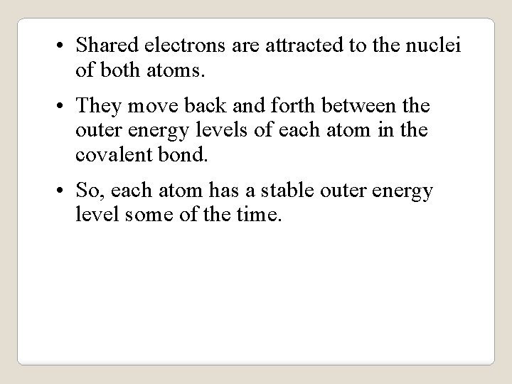 Presentation ON Ionic Covalent and Metallic bonding B