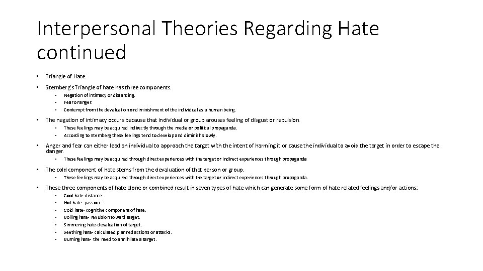 Hate Crimes Typology Motivations and Victims Sample Slides