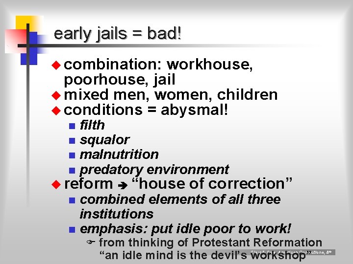 Chapter 2 The Early History of Correctional Thought