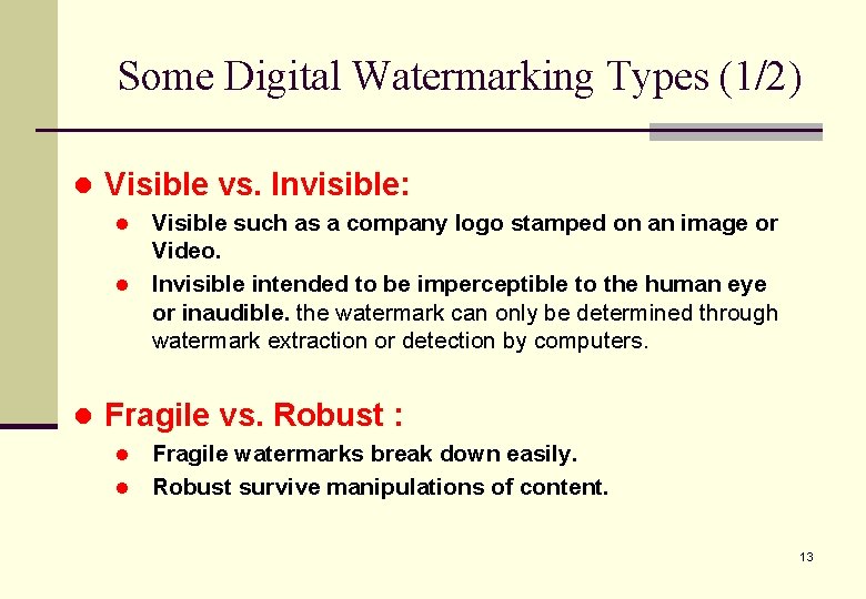 Information System Security AABFSJordan Summer 2006 Watermarking Presented