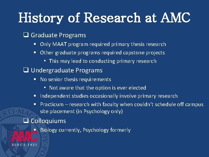 Building a StudentFaculty Collaborative Research Community at a