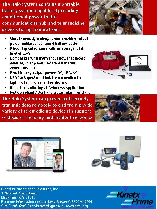 Introducing the Halo instantly deployable communications enablement system