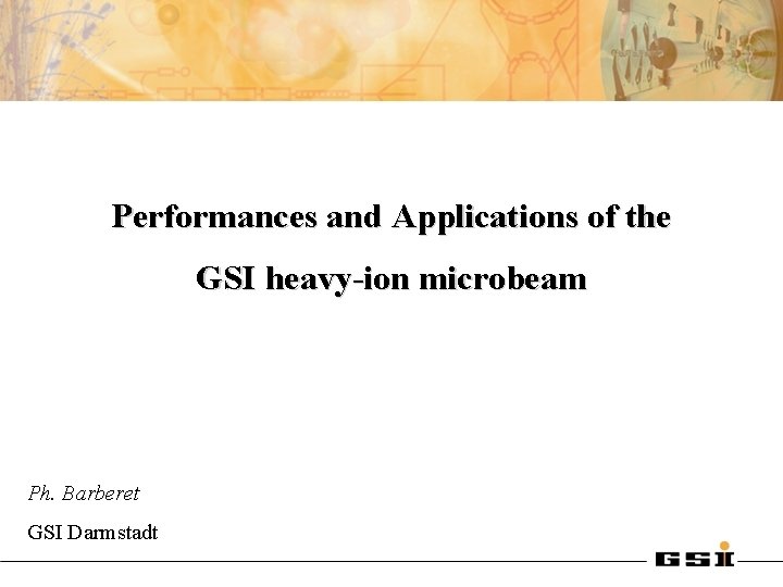 Performances and Applications of the GSI heavyion microbeam
