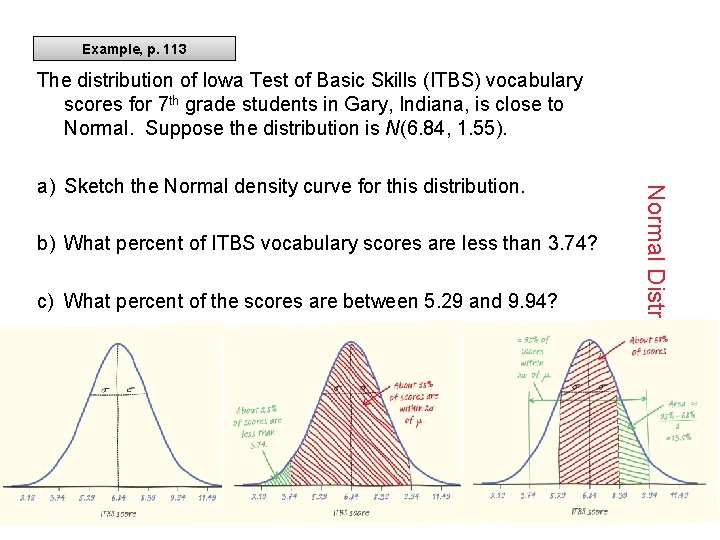Normal Distribution Zscores put to use Section 2