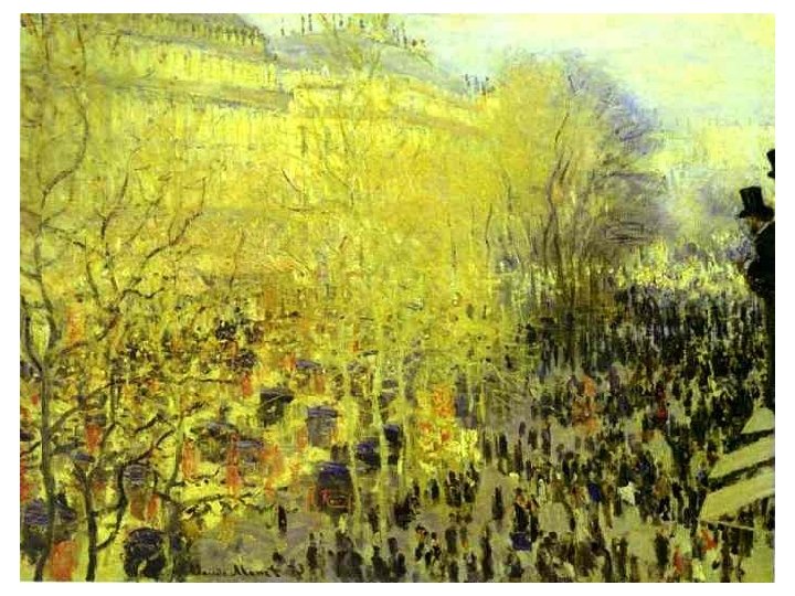 IMPRESJONIZM CLAUDE MONET Impresjonizm w malarstwie Claude Monet