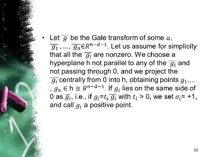 CONVEX POLYTOPES Gleb Kodinets 1 GALE TRANSFORM 2