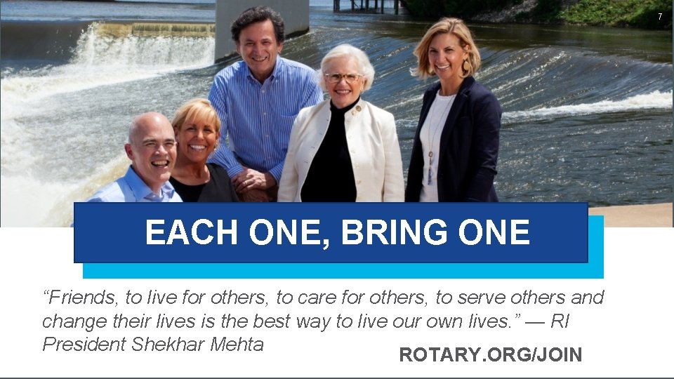 1 THE STATE OF MEMBERSHIP As of 1