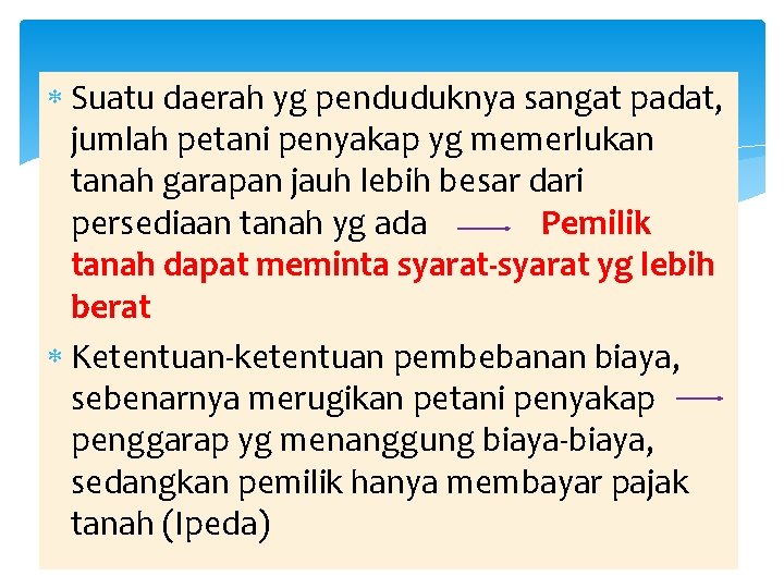 VI Tanah dalam produksi pertanian 1 Tanah sebagai