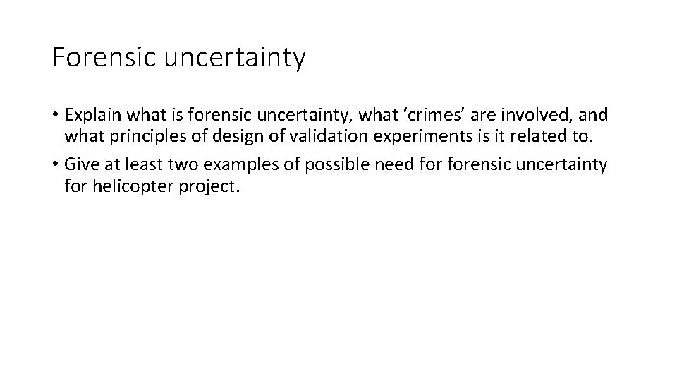 Review questions Explain the figure below Explain selected