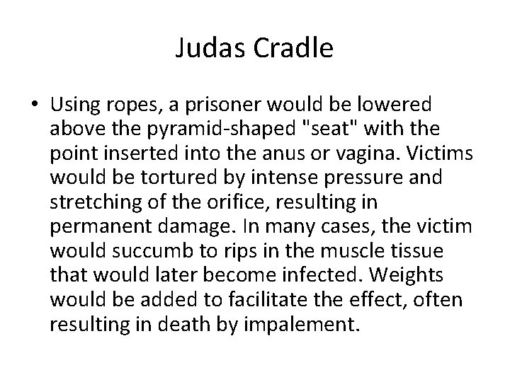 Torture all over the world By Danielle Philippon