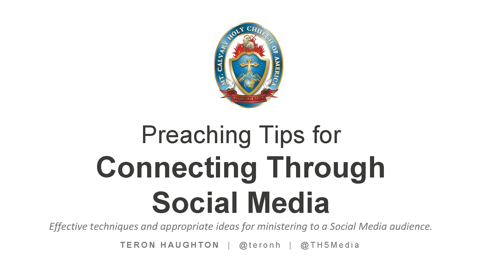 Preaching Tips for Connecting Through Social Media Effective