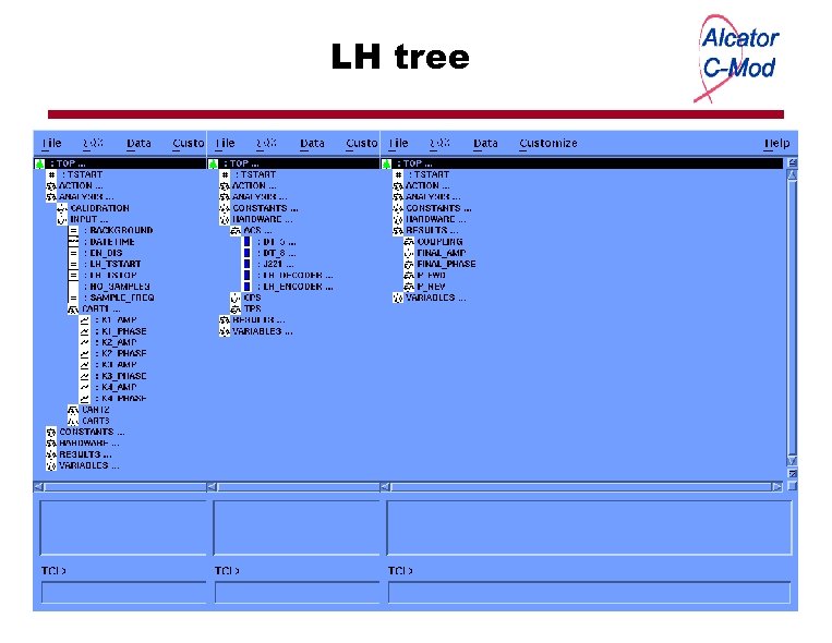Control and data acquisition system for lower hybrid
