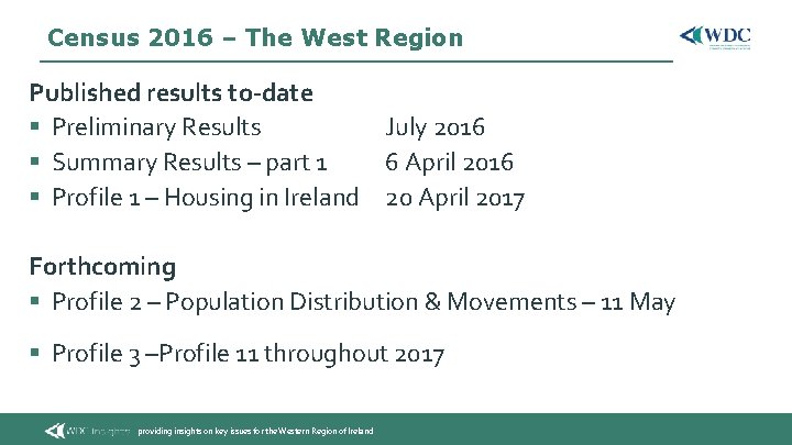 Western Development Commission IBEC West Regional Executive Committee