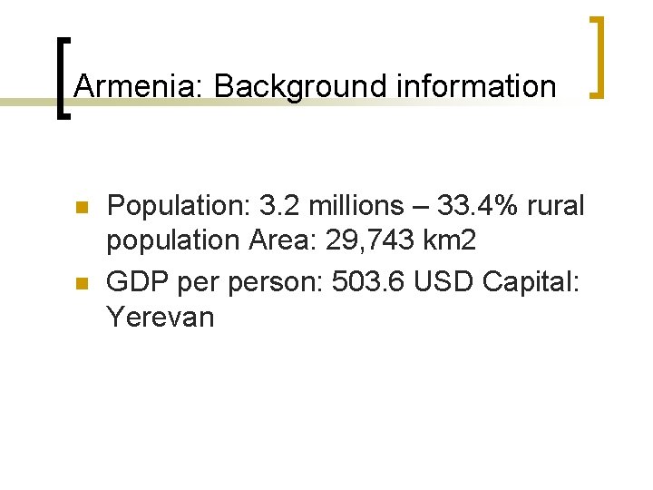 Nutrition and Sustainable development Armenia experience of Amaranth