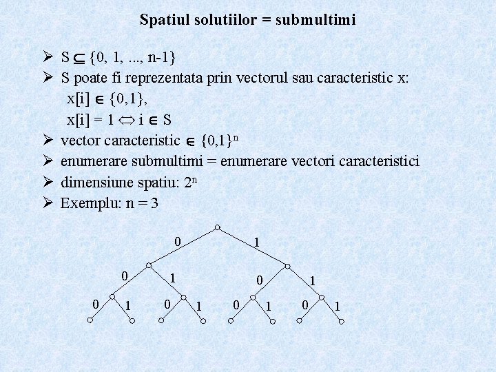 Curs 12 Paradigmele backtracking si branch and bound