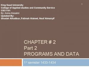 Pediatric Basic Life Support 1 KING SAUD UNIVERSITY